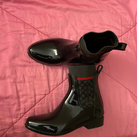 Coach | Shoes | Coach Rain Boots | Poshmark
